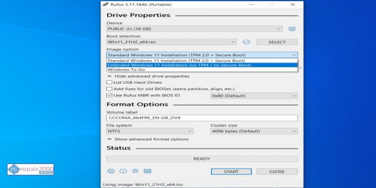How to Create Bootable USB Windows 11 Installation media