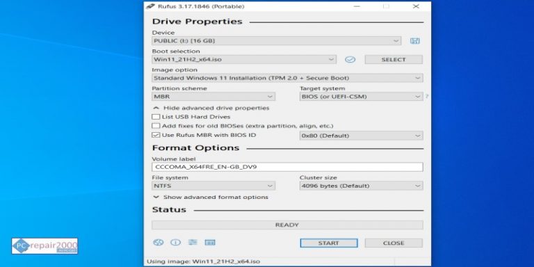 How to Create Bootable USB Windows 11 Installation media