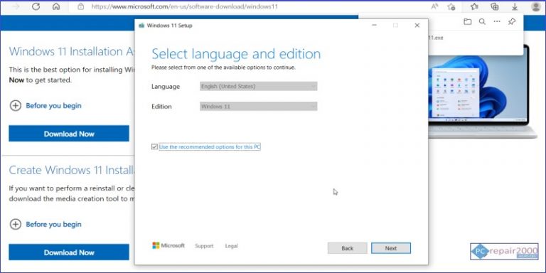 How to Create Bootable USB Windows 11 Installation media