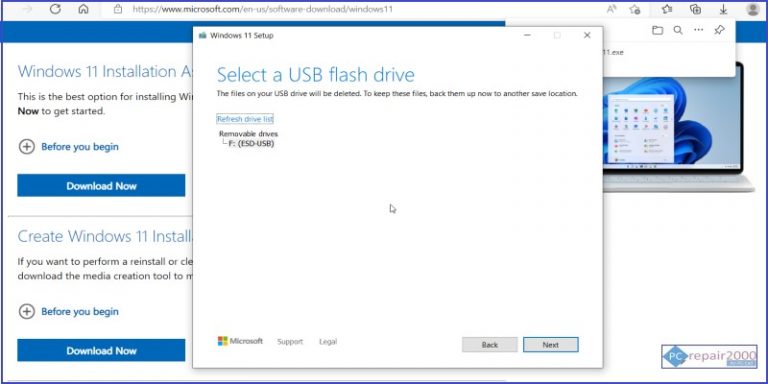 How to Create Bootable USB Windows 11 Installation media